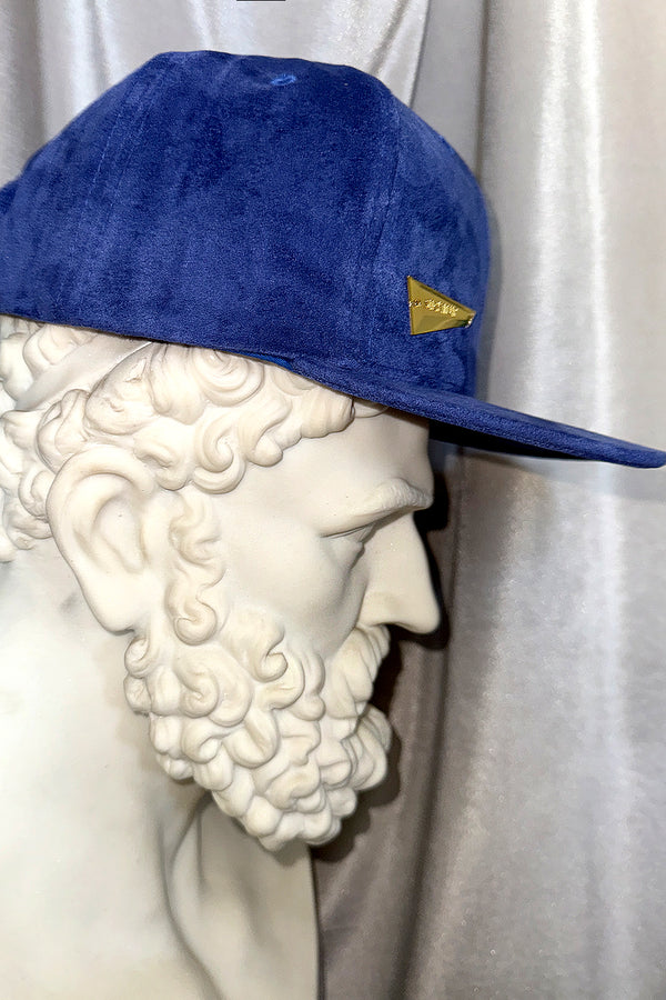 Blue Ultra Suede Hat