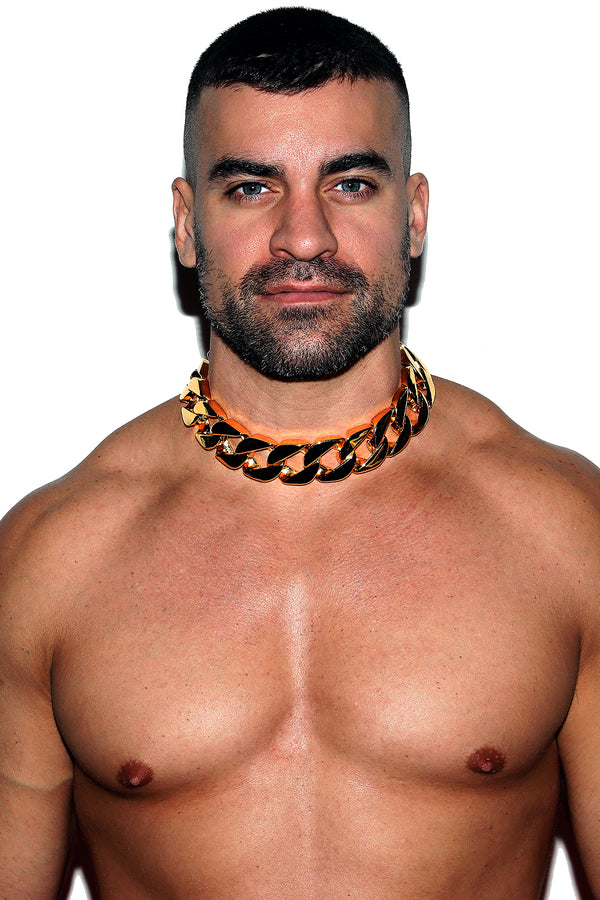 Gold Plated Steel Titan Chain